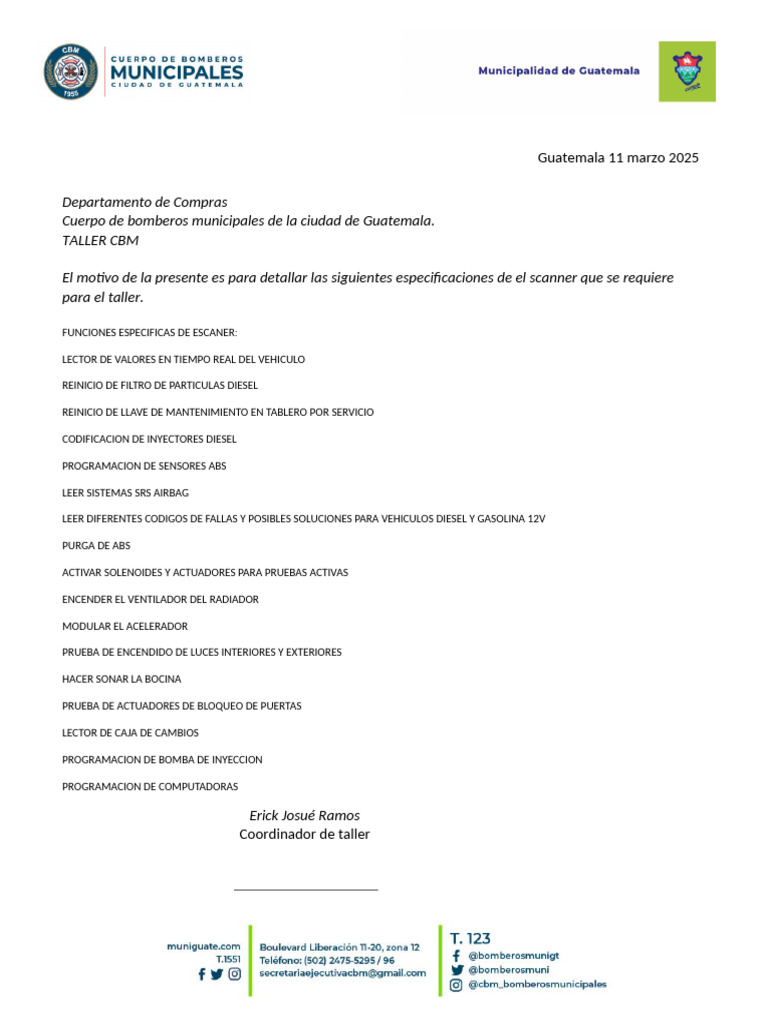 Carta Membrete 2022 | PDF