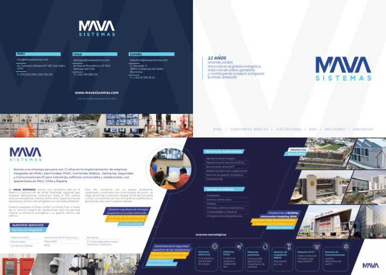 Contacto y Servicios de Mava Sistemas | PDF