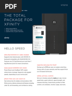 Spectrum D3.1 EMTA Data Sheet | PDF | Orthogonal Frequency Division ...