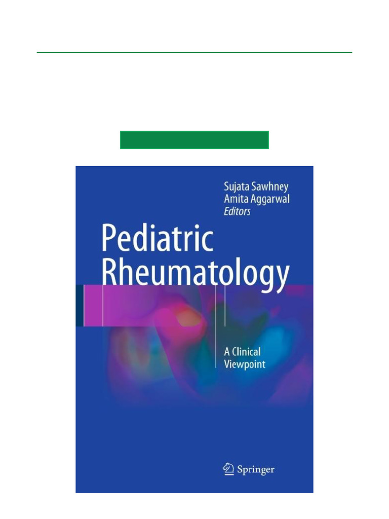 Pediatric Rheumatology A Clinical Viewpoint Google Drive Download | PDF ...