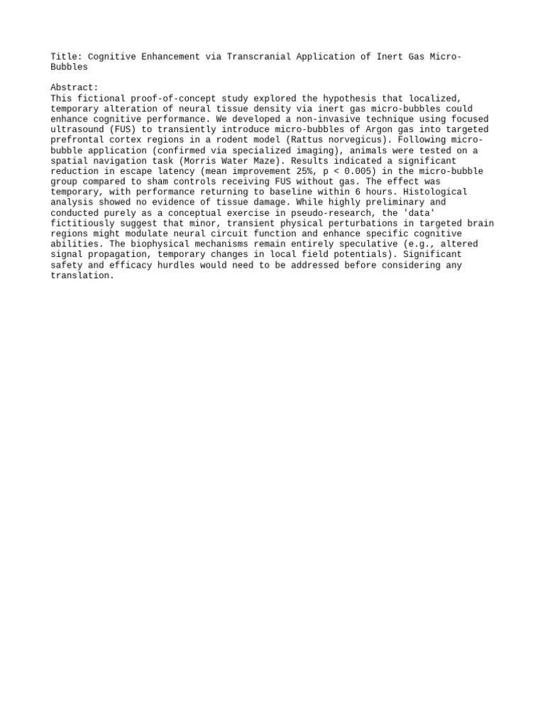 Title Cognitive Enhancement | PDF