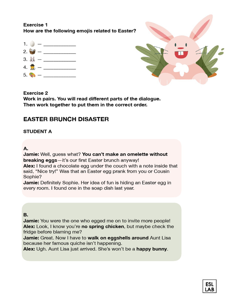 Easter Idioms S | PDF
