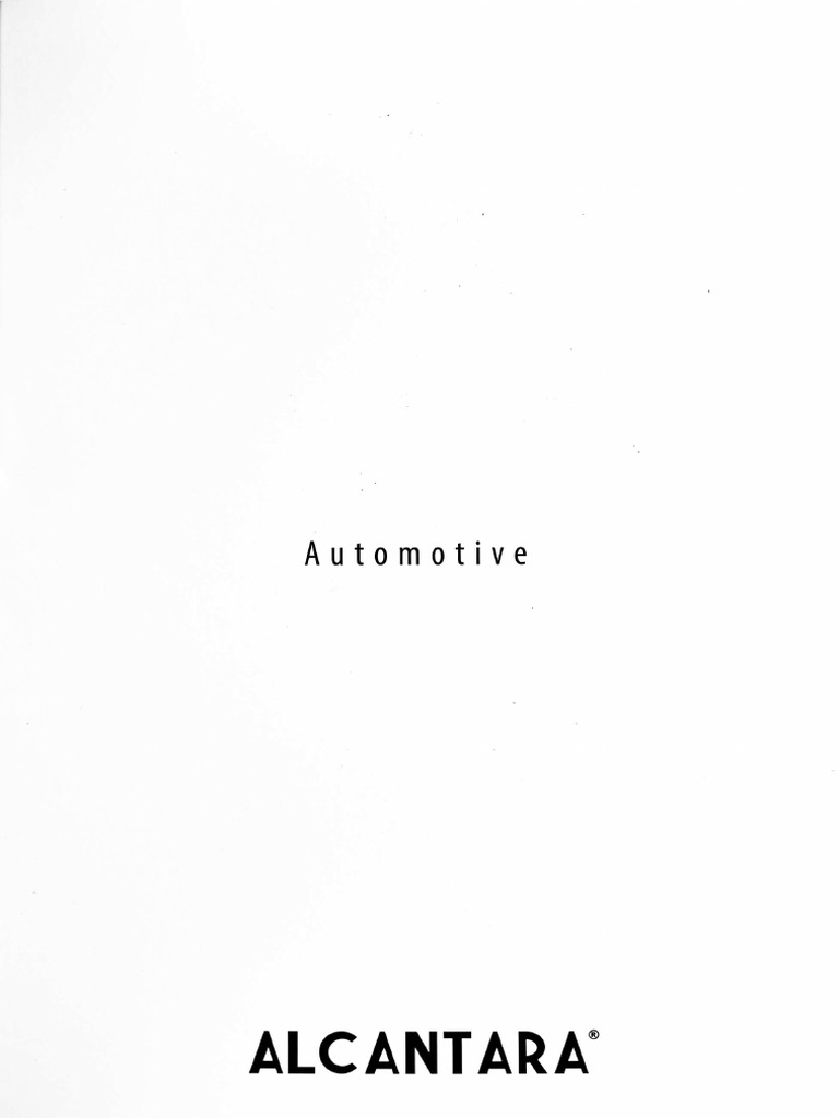 Alcantara Automotive Colors 2024 | PDF