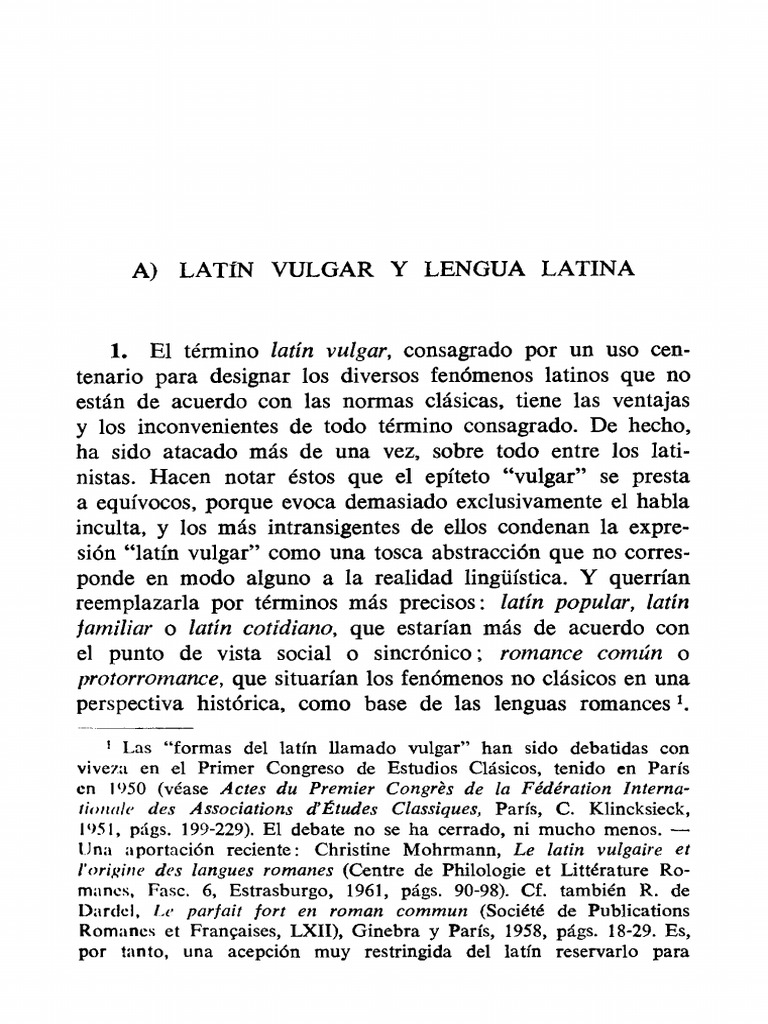 Pages From Väänänen - Introducción Al Latín Vulgar | PDF | latín ...