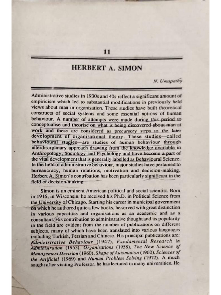 Rational Decision Making Theory | PDF
