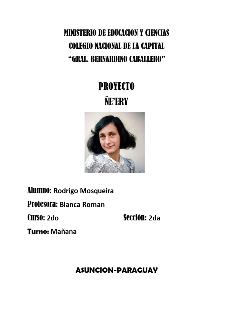 Ana Frank Rodrigo | PDF | Anne Frank