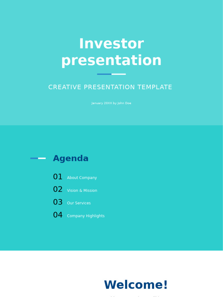01-Original Investor Presentation | PDF | Computing