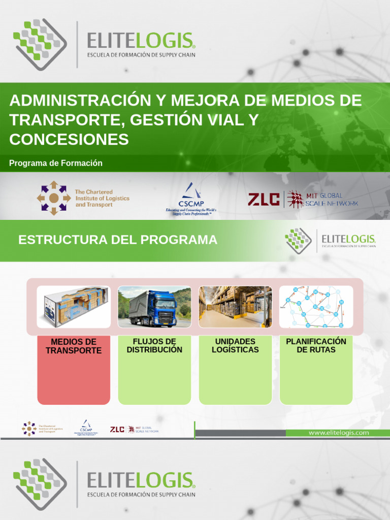 Programa Mejora Logística - Gestión Vial y Concesiones - Carlos ...