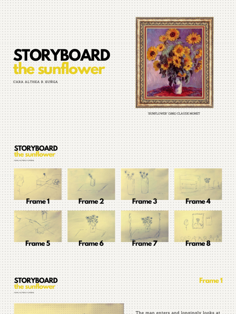 "Sunflower: A Love Story Inspired by Monet" | PDF | European Art ...