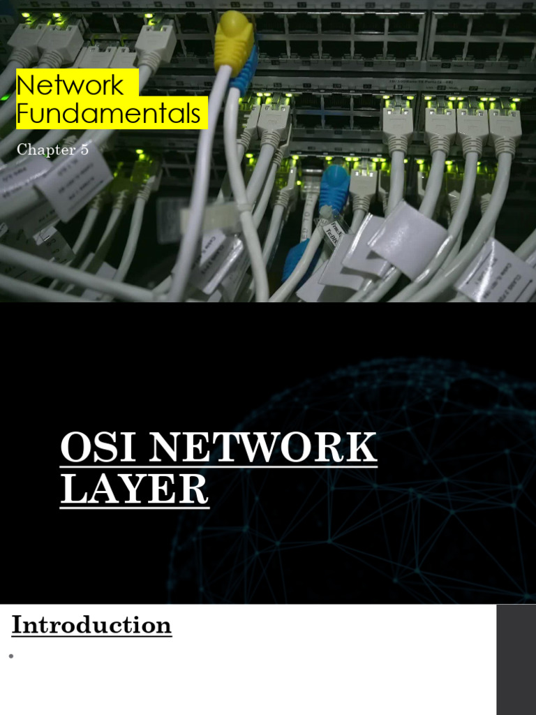 Chapter No is 5-OSI Network Layer-1 | PDF | Internet Protocols | Router (Computing)
