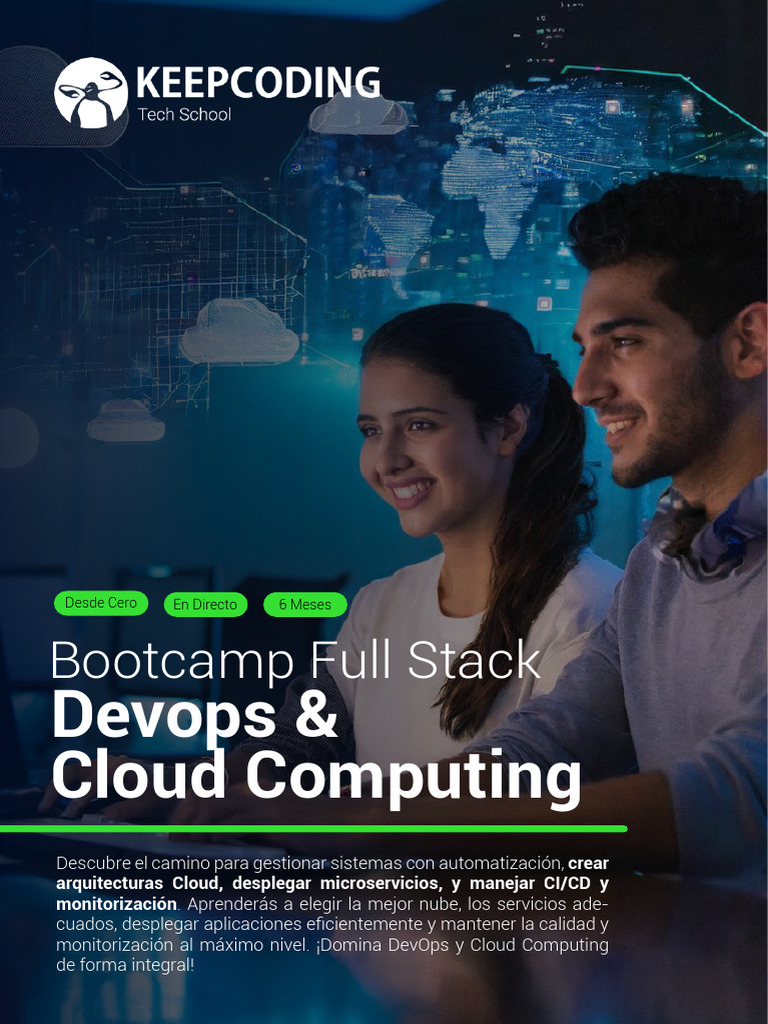Temario DevOps & Cloud Computing | PDF | Computación en la nube | Informática