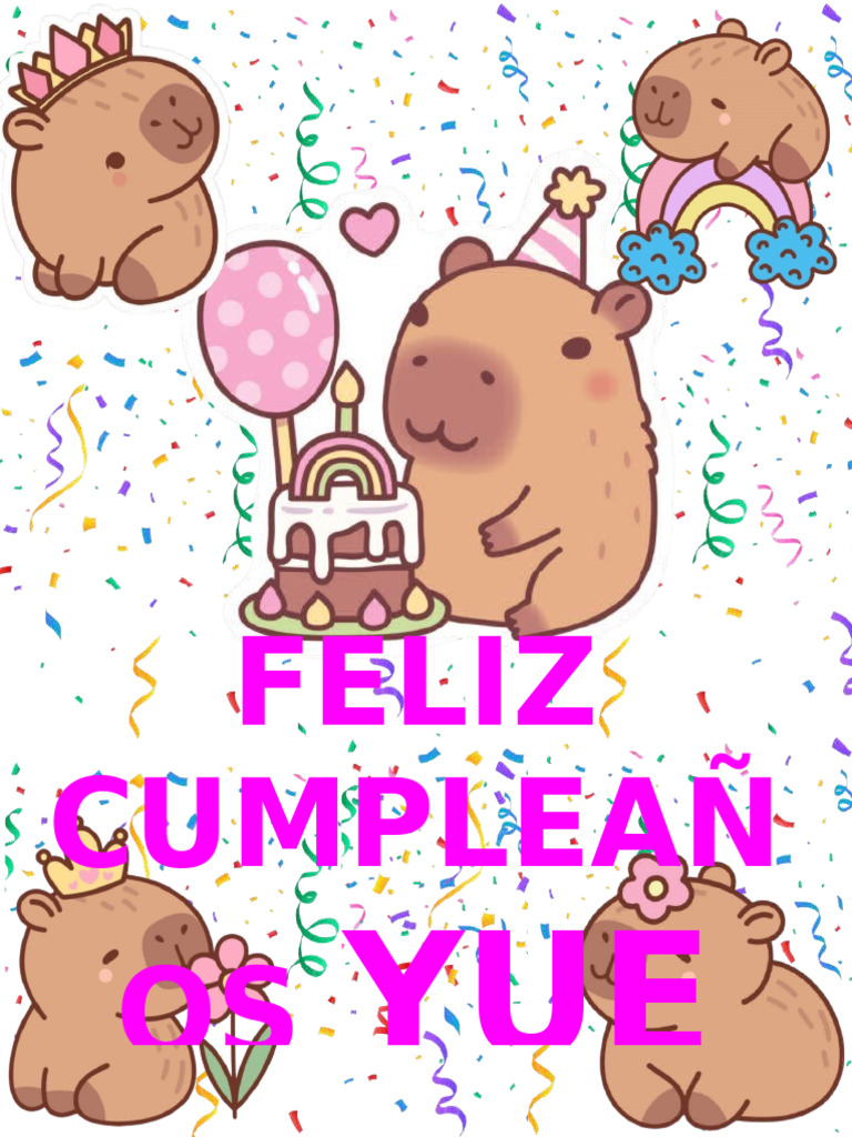 YUE Feliz Cumpleaños | PDF