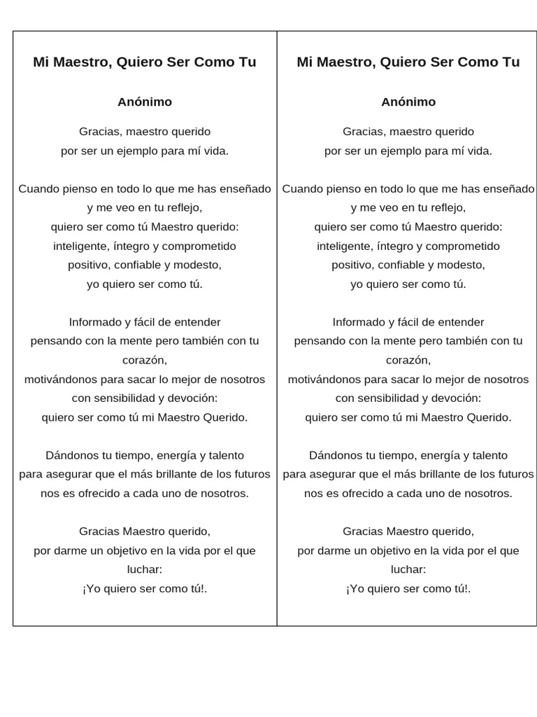 Mi Maestro | PDF