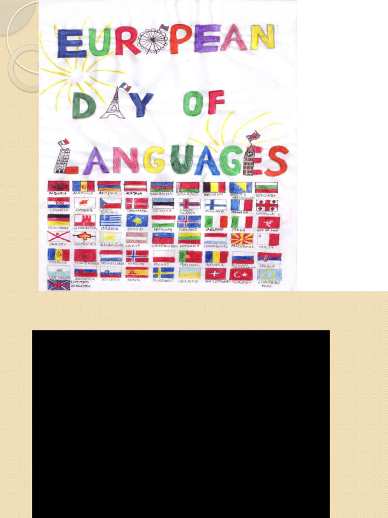 Projekti European Day of Languages Grade 7,9 | PDF