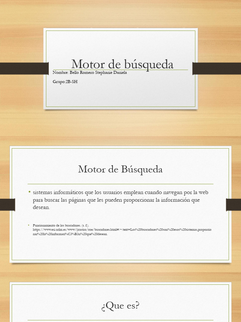 Motor de B-Squeda | PDF | Buscadores de internet | Sitios web