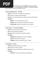 Analysis of "A Minor Role" by U.A. Fanthorpe | PDF | Poetry