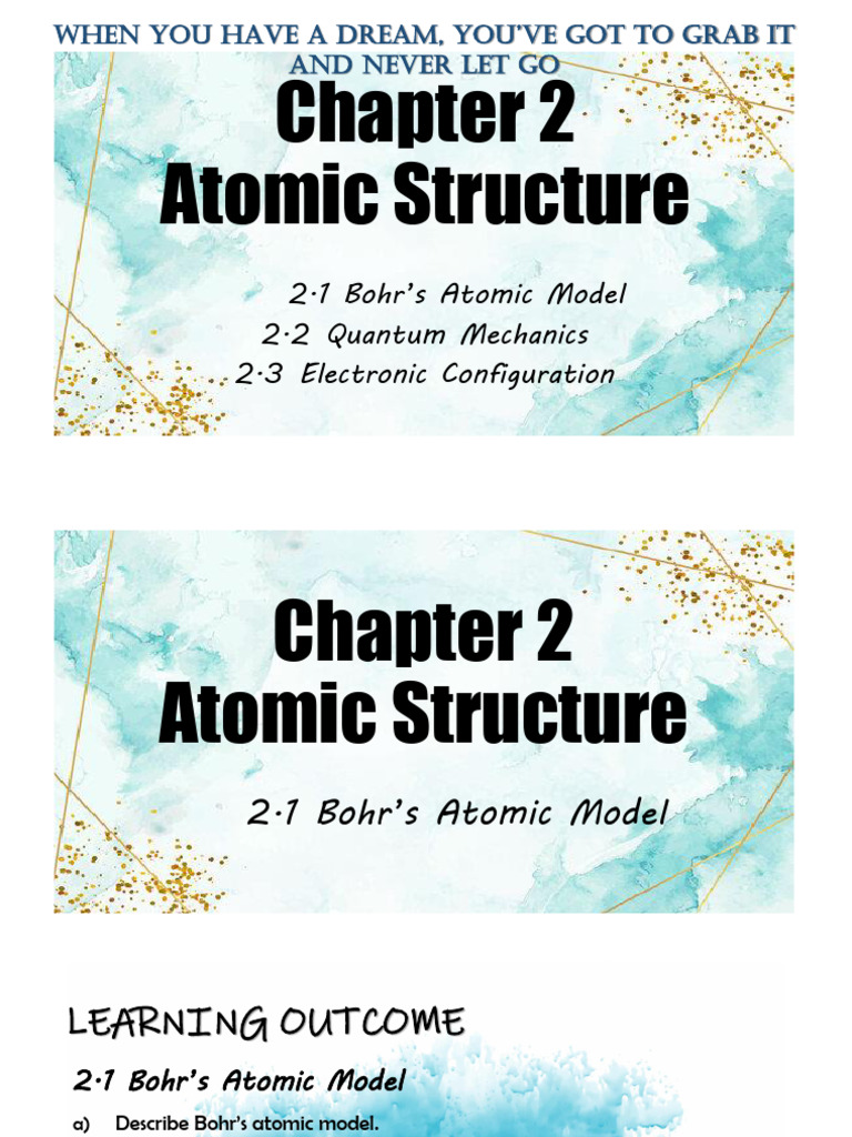 Chapter 2 (Student's Copy) | PDF | Emission Spectrum | Electromagnetic Spectrum