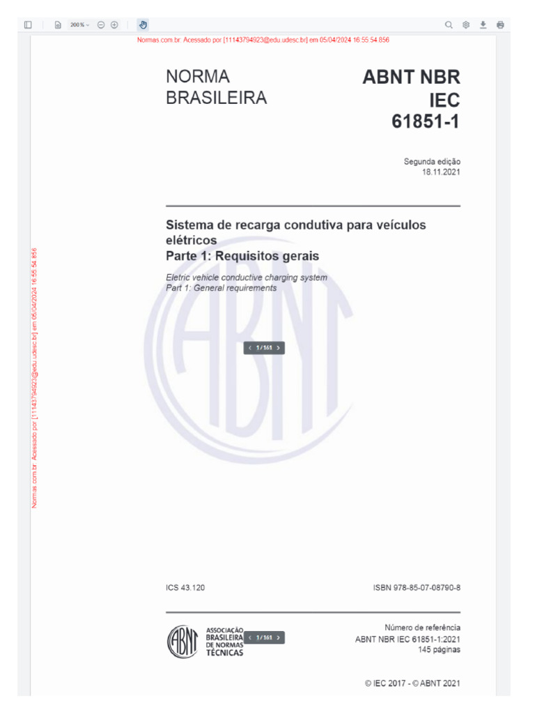 Iec61851 1 | PDF