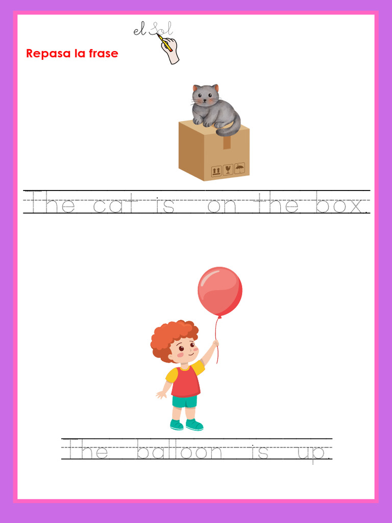 Frases para Repasar-On-Up-Get-Fun | PDF
