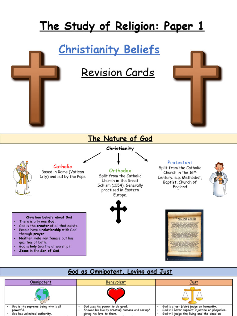 Christianity Beliefs and Teachings Overview | PDF | Jesus | Salvation