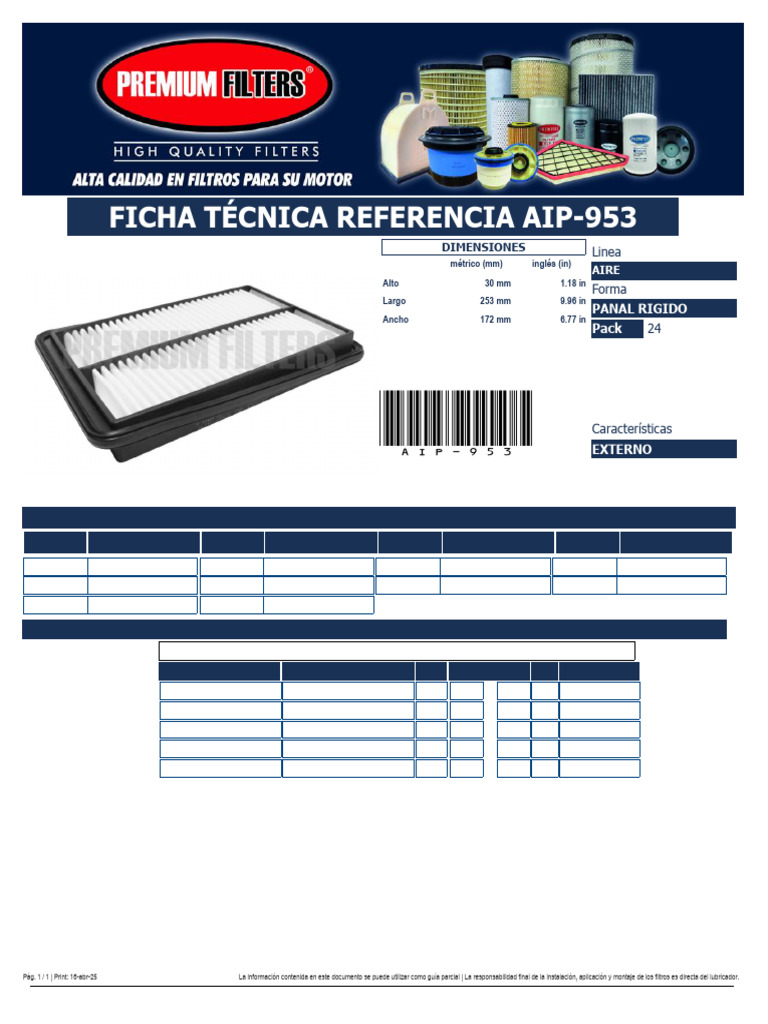 Aip 953 | PDF | Industria automotriz | Tecnologías automotrices