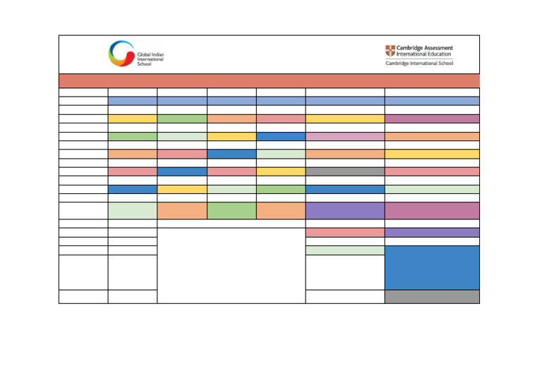 Exam Schedule 2022-2023 - Sem 1 - 6140 | PDF