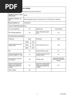 Product Information Sheet: (EU) PO Box 12987, Blackrock Co - Dublin, IE ...