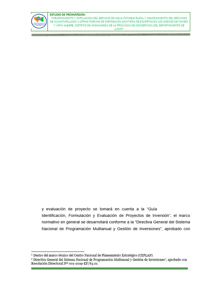 RESU - Tambo - VistaAlegre - FINAL OK | PDF | Saneamiento | Alcantarillado