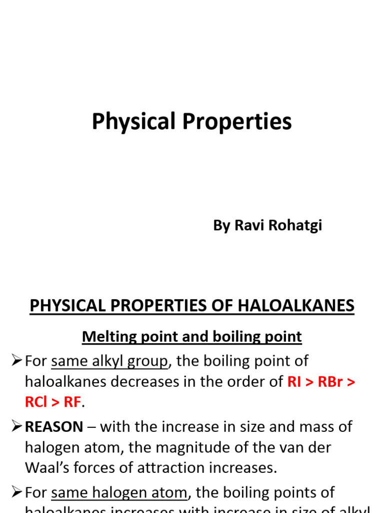 Part - 7 - Physical Properties | PDF