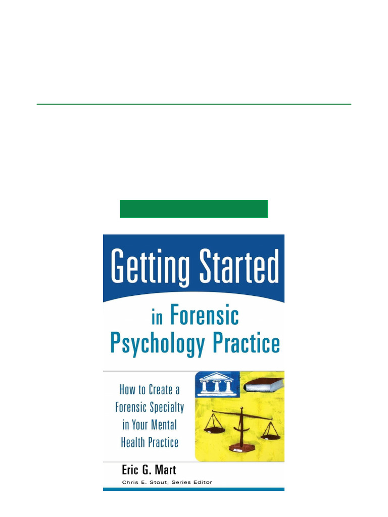 Forensic Psychology Practice Guide | PDF | Psychology | Copyright