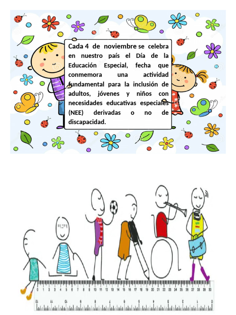 Día de la Educación Especial en Chile | PDF