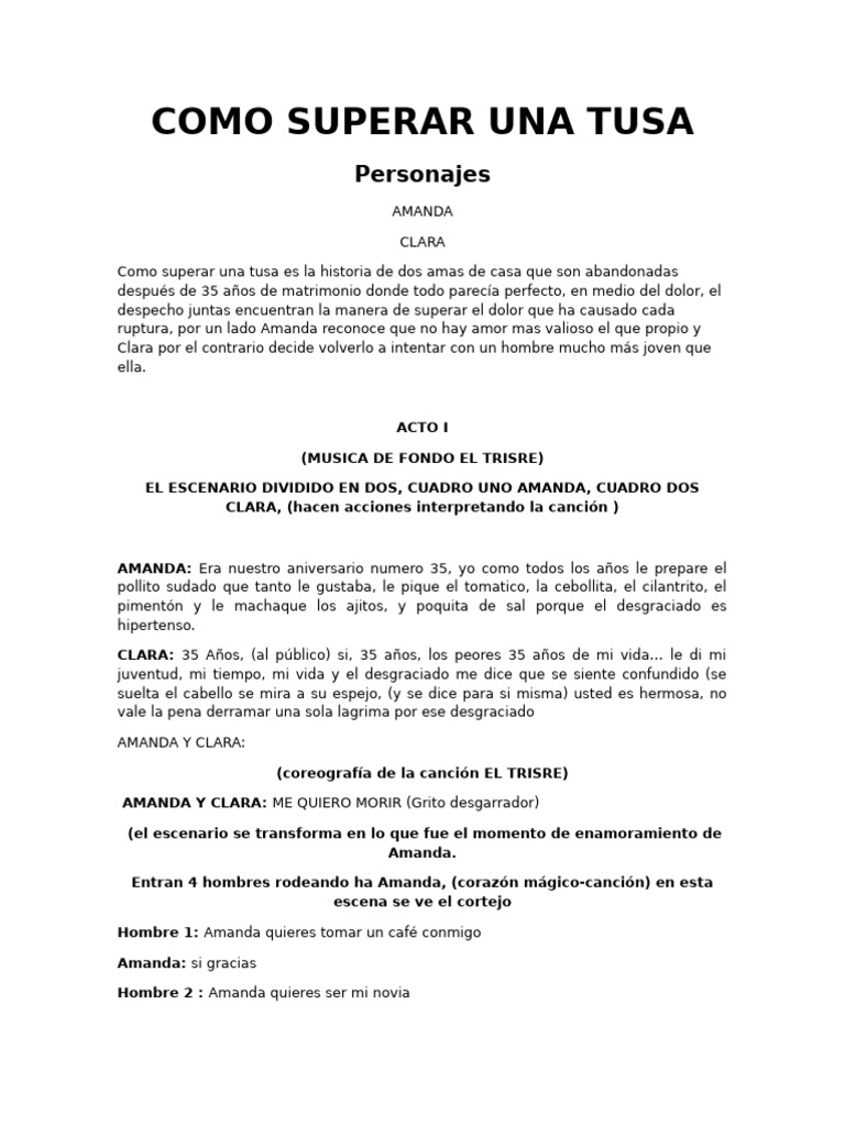 Como Superar Una Tusa | PDF