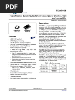 Infineon AURIX - TC37x - Addendum DataSheet v01 - 05 EN | PDF | Trademark | Emulator