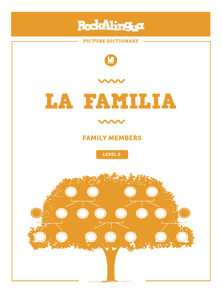 Vocabulario de miembros de la familia | PDF