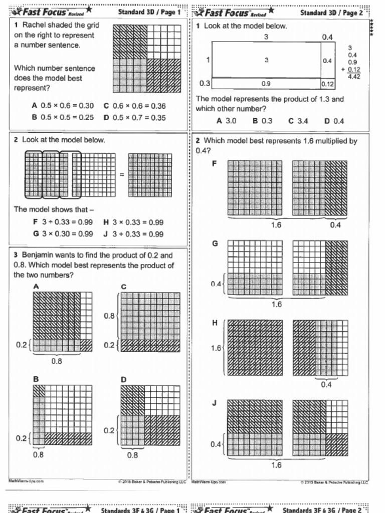 Nolan Garrett - Fast Focus Models Decimal and Fraction | PDF | Pound ...