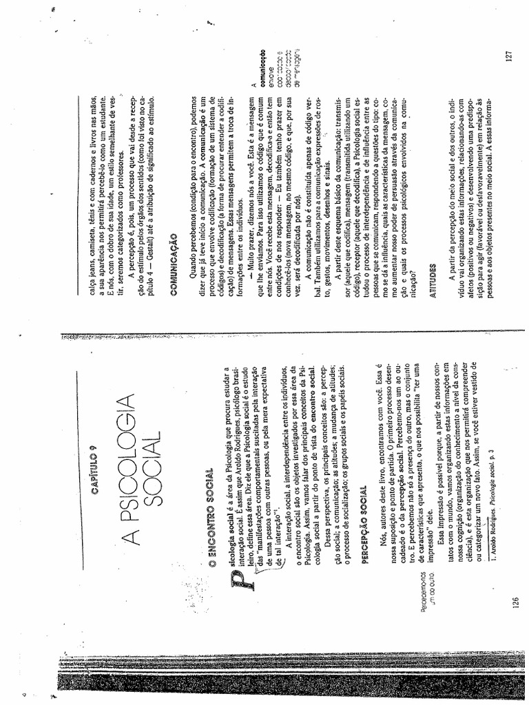 TextoI - A-Psicologia-Social - Ana Bock | PDF