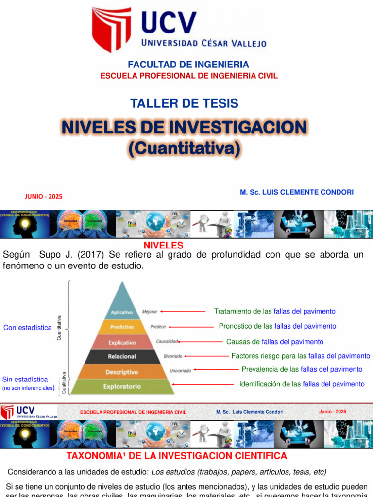 Clase 8c Niveles de Investigacion | PDF