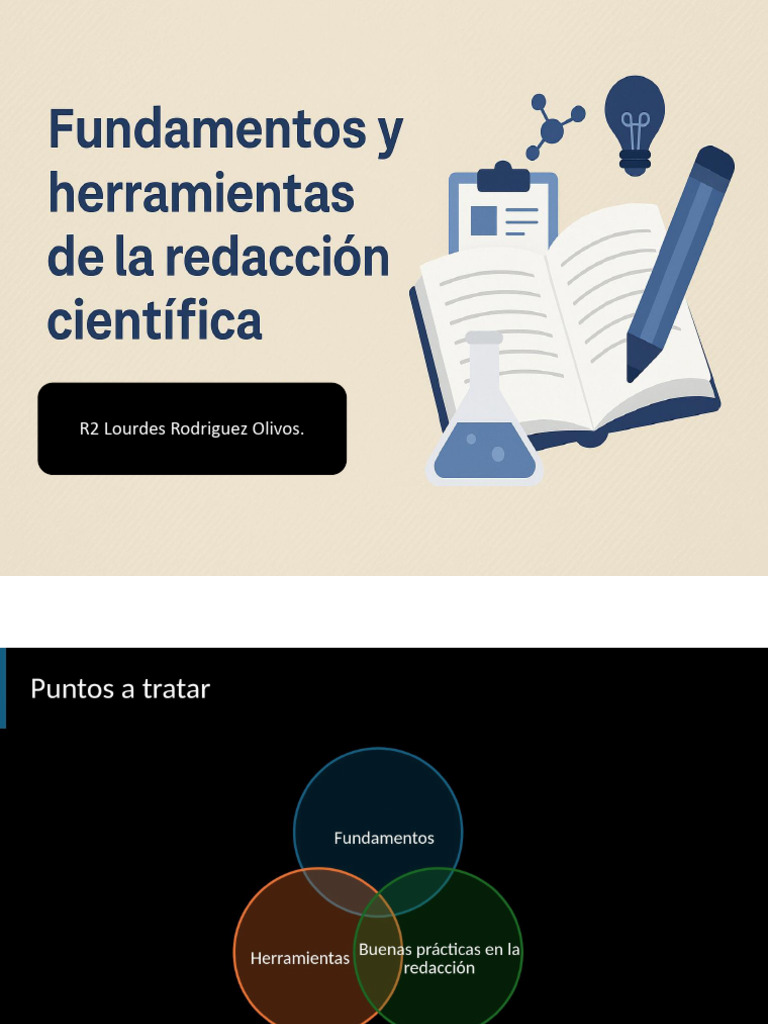 Fundamentos y Herramientas de La Redaccion Cientifica | PDF ...