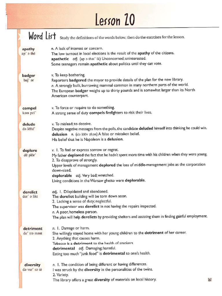 Annotated WW3 - Lesson 20 | PDF