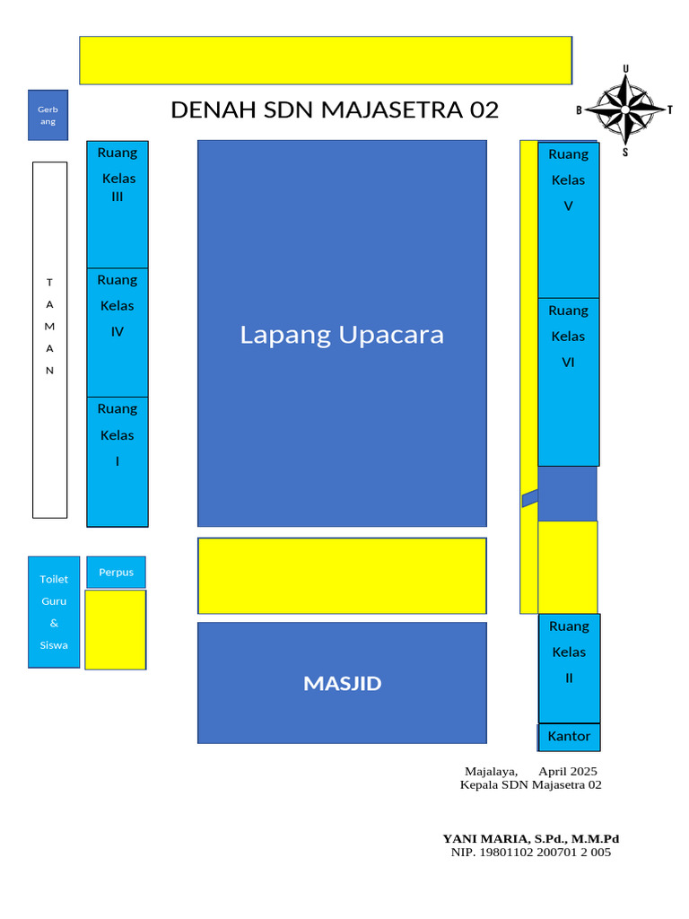 DENAH SDN MAJASETRA 02 | PDF