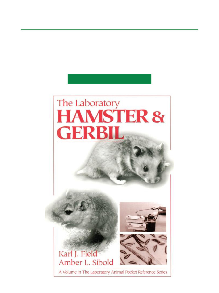 Laboratory Hamster and Gerbil Guide | PDF | Anesthesia | Surgery
