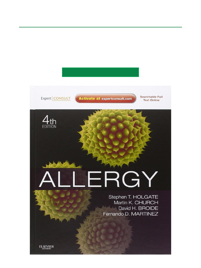 Allergy Electronic 4th Edition Overview | PDF | Immune System | Antibody
