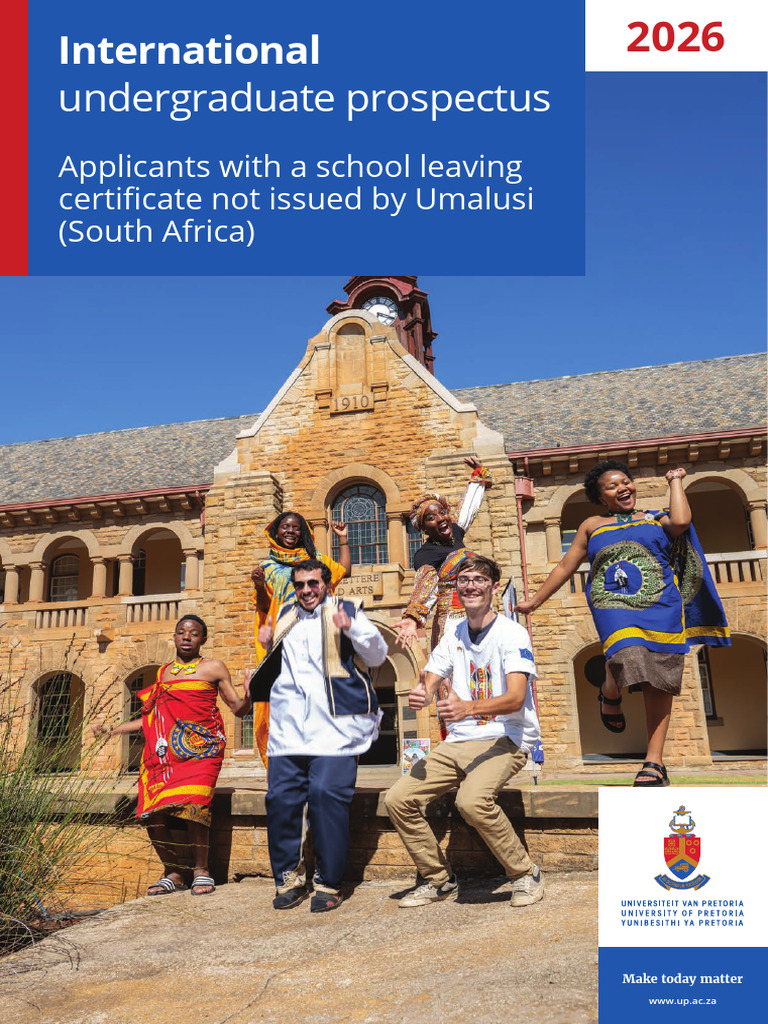 UP International Undergraduate Prospectus 2026 | PDF | General ...