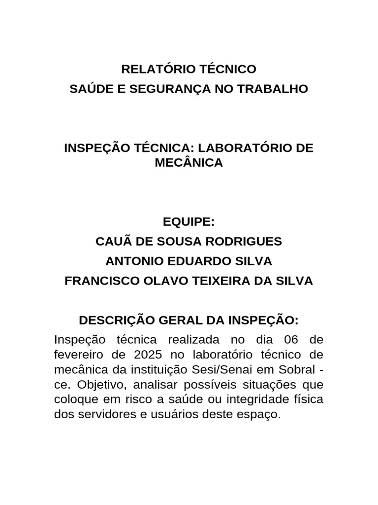 Relatã - Rio Tã - Cnico | PDF