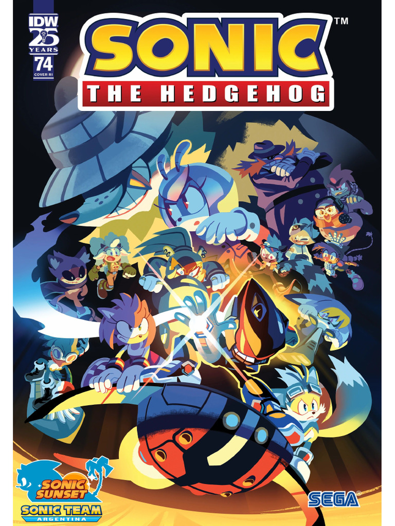 Sonic IDW 74 | PDF