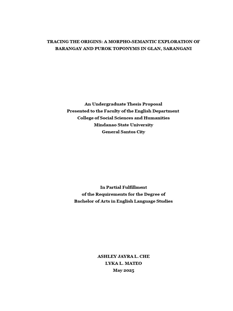 Ling Paper | PDF | Linguistics | Semantics