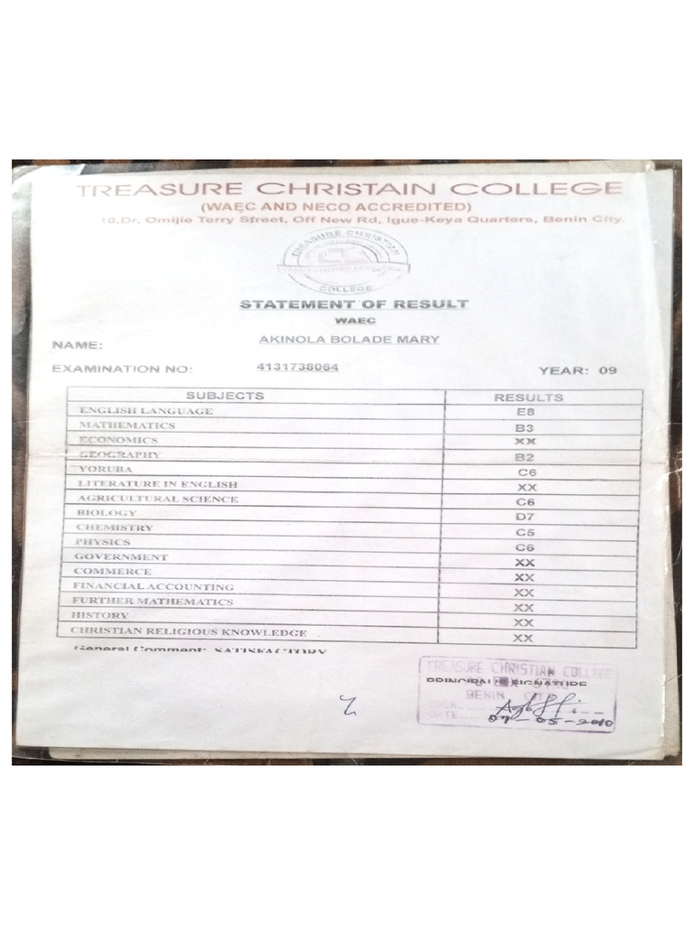Waec | PDF