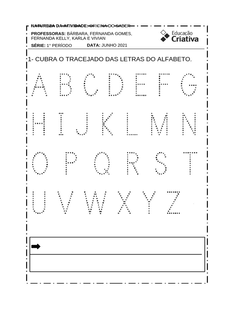 Grafismo Letras e Números (Impressão) | PDF