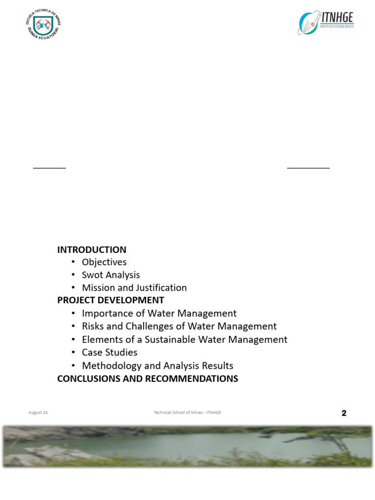 Water Management - PowerPoint | PDF | Water Resources | Water