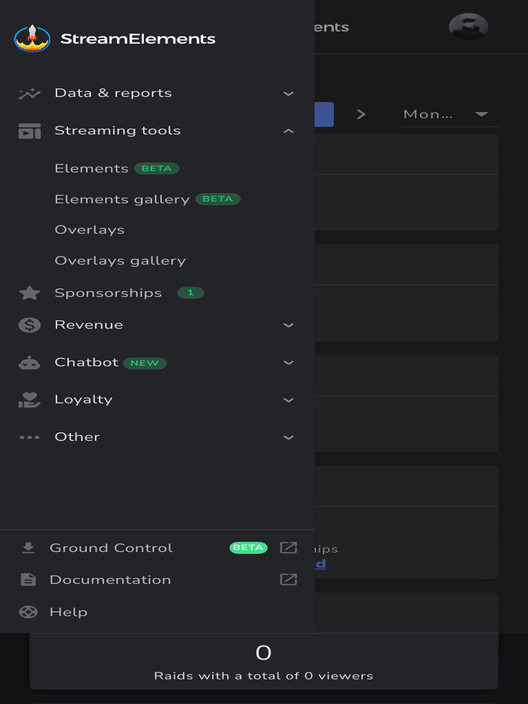 StreamElements - My Dashboard | PDF